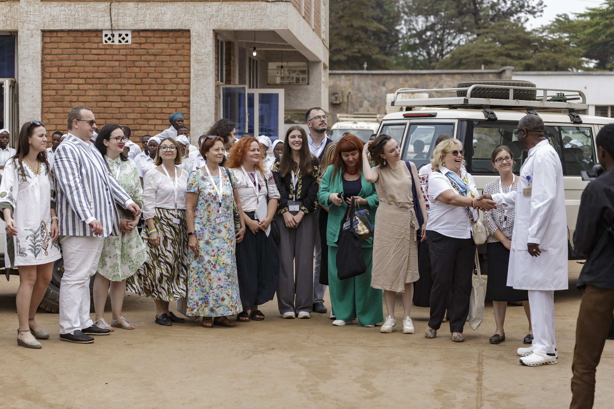 Ukrainian delegation visits Panzi to draw inspiration from the Panzi model